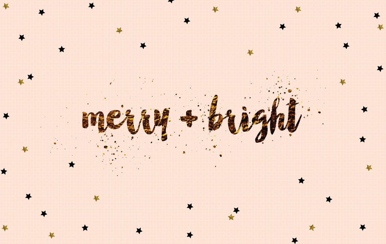 Merry and bright desktop wallpaper – makeandtell