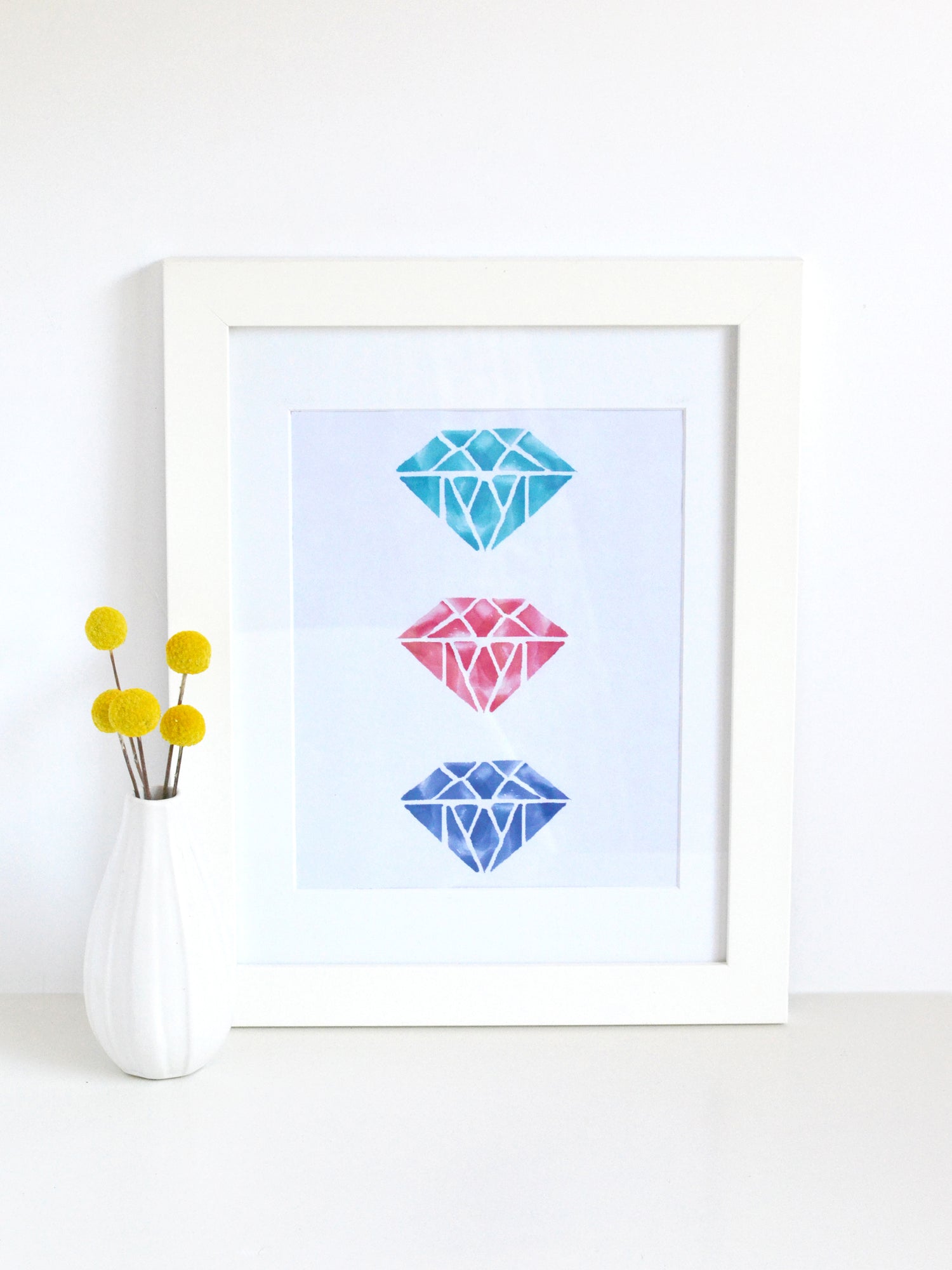 Jewel printable wall art – makeandtell