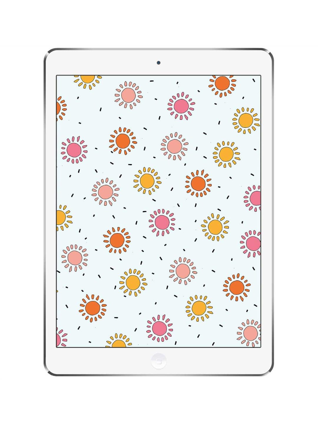 Sunshine desktop and iPad wallpaper – makeandtell